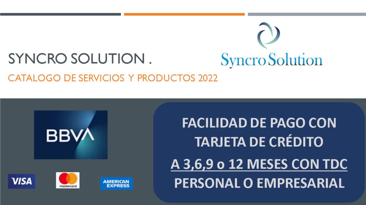 SYNCRO SOLUTION, SC SYNCRO on LinkedIn: Estamos de la mano para tus ... SYNCRO SOLUTION, SC SYNCRO on LinkedIn: Estamos de la mano para tus ...