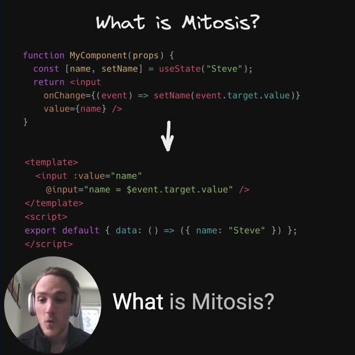 Steve Sewell no LinkedIn: Mitosis is a project that can compile JSX ... Steve Sewell no LinkedIn: Mitosis is a project that can compile JSX ...