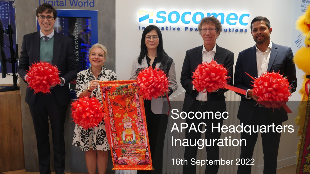 Socomec Group on LinkedIn: Socomec APAC Headquarters Inauguration Socomec Group on LinkedIn: Socomec APAC Headquarters Inauguration