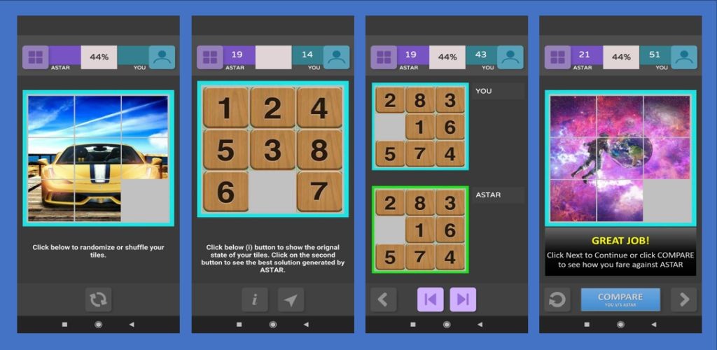 Solving 8 puzzle problem using A* star search Solving 8 puzzle problem using A* star search