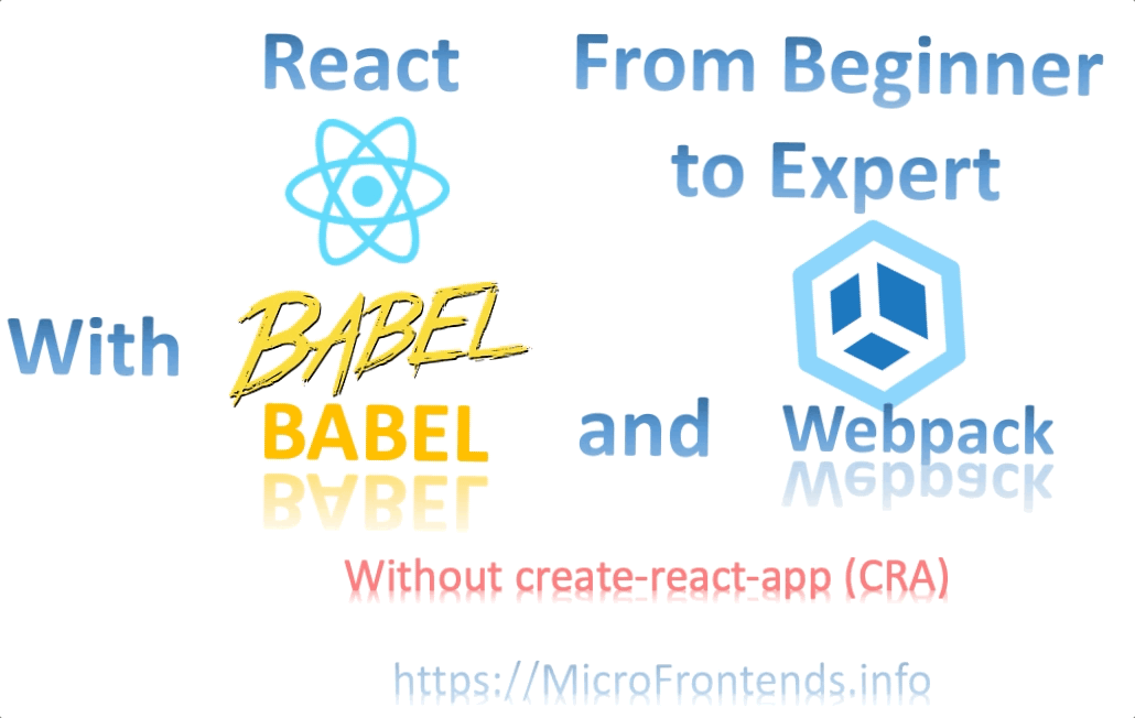 Create React App without create-react-app (CRA) Create React App without create-react-app (CRA)