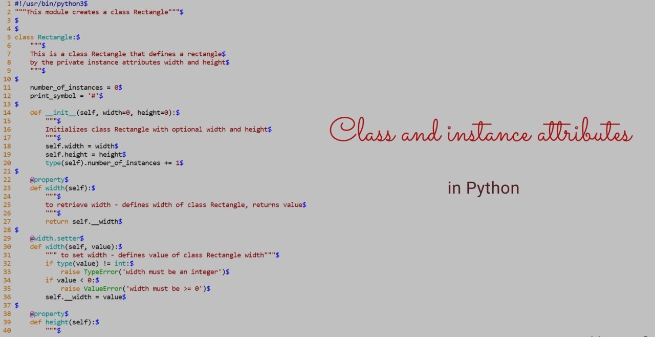 Natalia Ponsard on LinkedIn: Class and instance attributes in Python ... Natalia Ponsard on LinkedIn: Class and instance attributes in Python ...