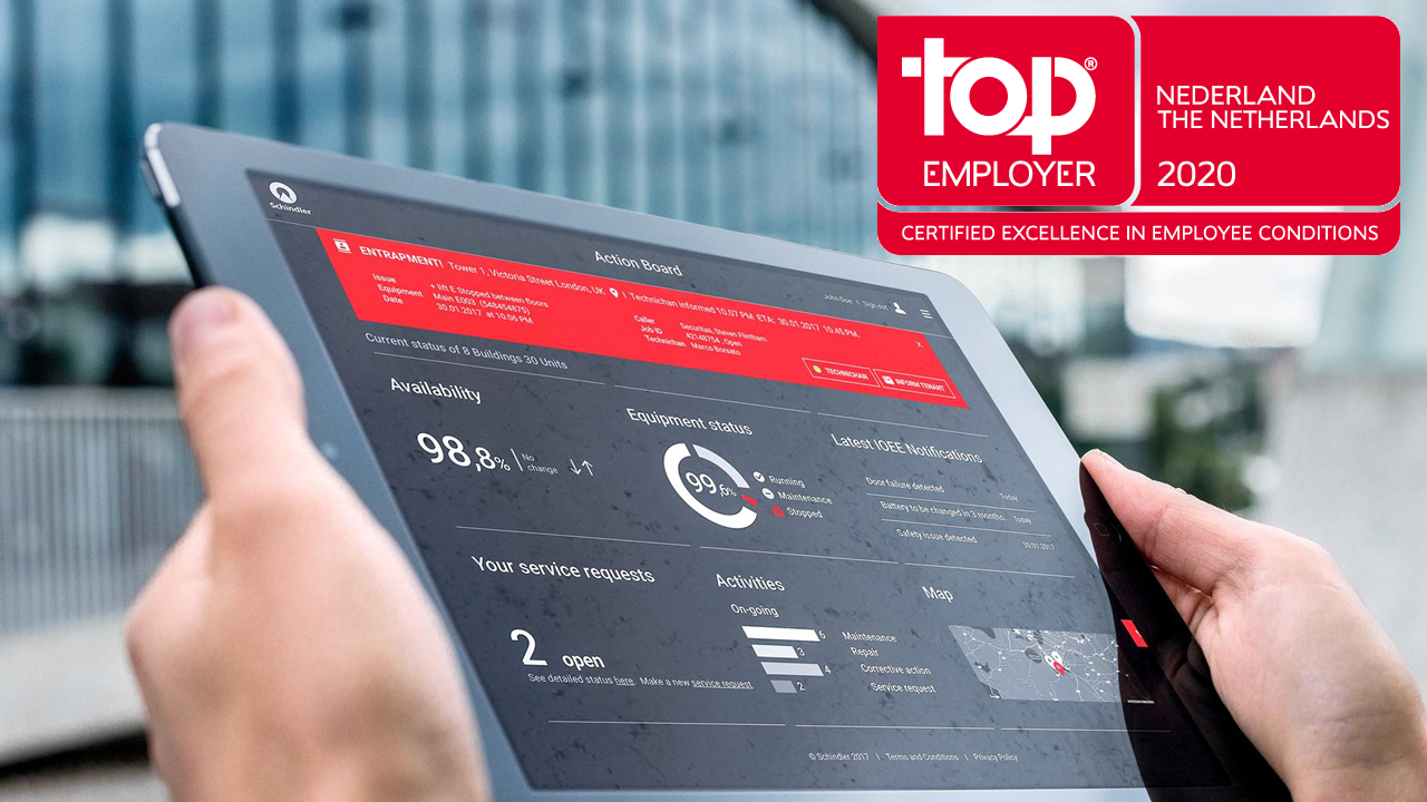 Schindler Liften BV is erkend als landelijk gecertificeerde Top ... Schindler Liften BV is erkend als landelijk gecertificeerde Top ...