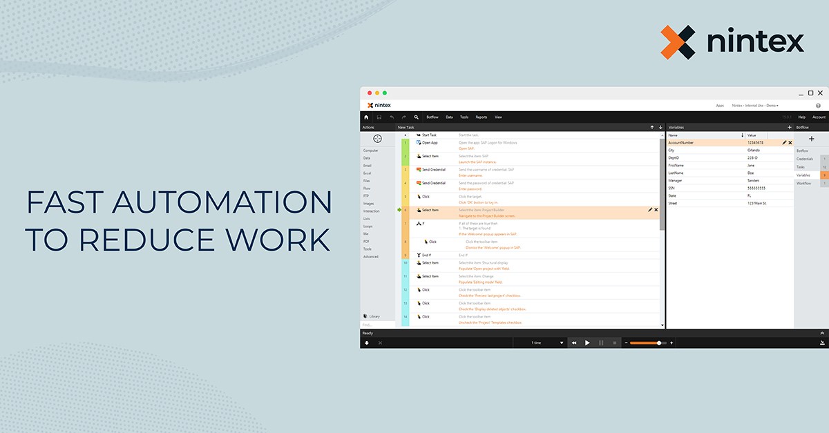Nintex on LinkedIn: Robotic Process Automation technology - Nintex RPA Nintex on LinkedIn: Robotic Process Automation technology - Nintex RPA