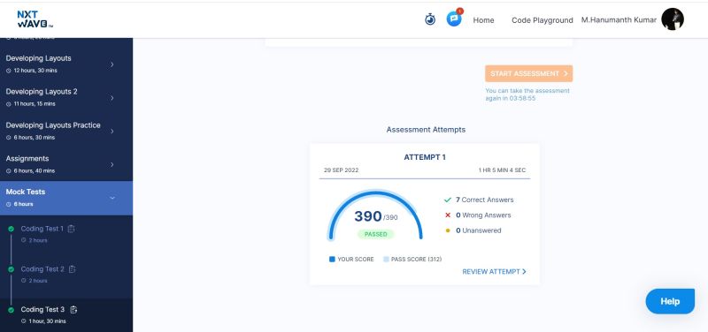 Hanumanth Kumar madicherla on LinkedIn: #ccbp #ccbpian #nxtwave # ... Hanumanth Kumar madicherla on LinkedIn: #ccbp #ccbpian #nxtwave # ...