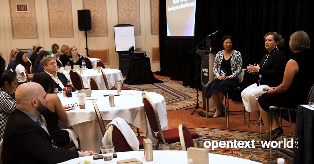 OpenText on LinkedIn: #OpenTextWorld OpenText on LinkedIn: #OpenTextWorld