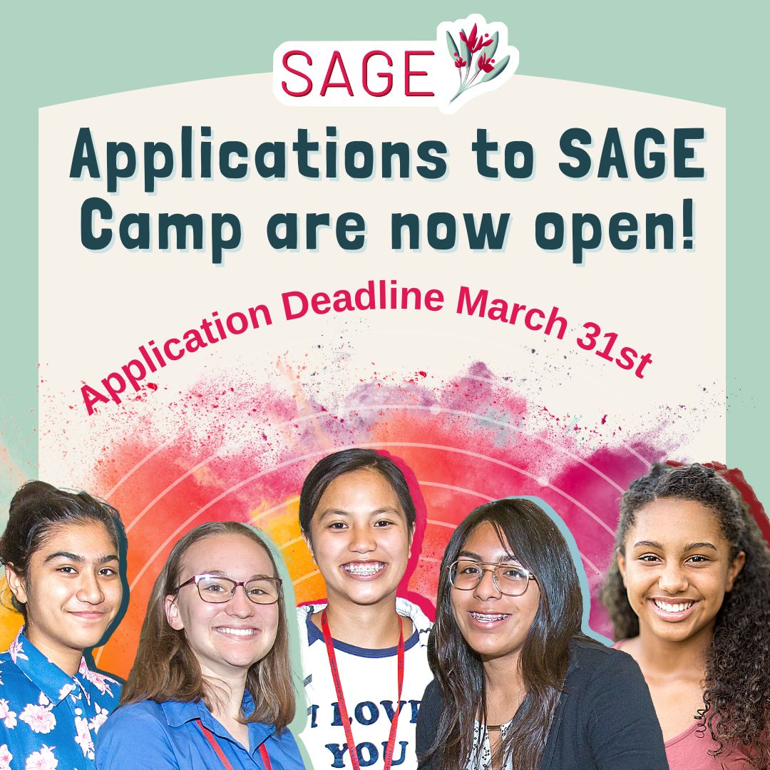 SAGE Journey on LinkedIn: 🙌 Applications are now open for SAGE Camp ... SAGE Journey on LinkedIn: 🙌 Applications are now open for SAGE Camp ...