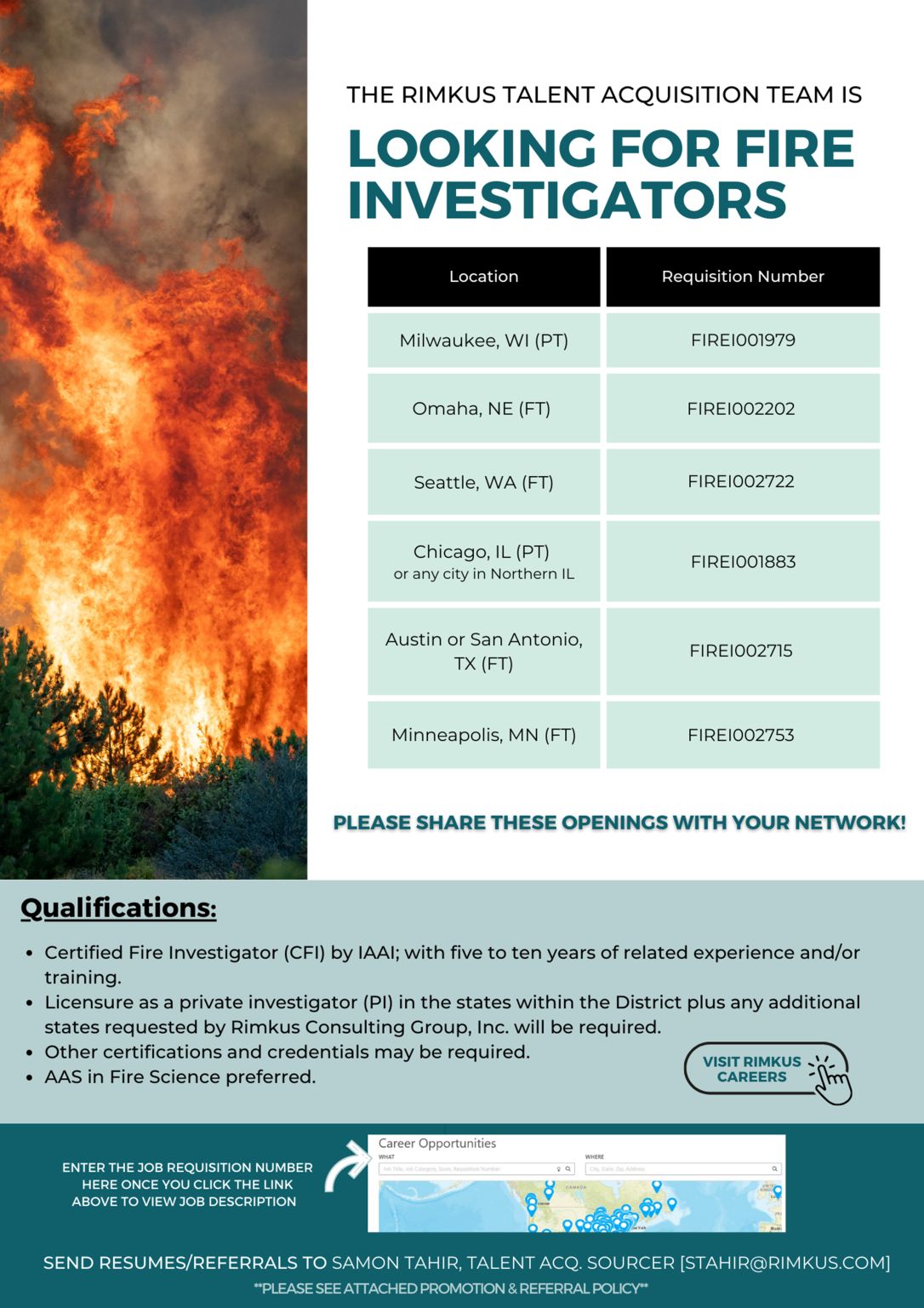 Pamela Henderson on LinkedIn: We are hiring Fire Investigators! Join ... Pamela Henderson on LinkedIn: We are hiring Fire Investigators! Join ...