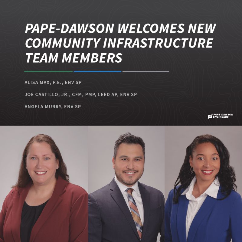 Pape-Dawson Engineers, Inc. on LinkedIn: Pape-Dawson is thrilled to ... Pape-Dawson Engineers, Inc. on LinkedIn: Pape-Dawson is thrilled to ...