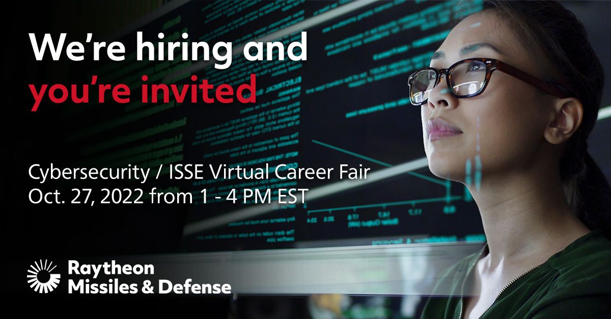 Raytheon Missiles & Defense on LinkedIn: #RaytheonDefense #hiring Raytheon Missiles & Defense on LinkedIn: #RaytheonDefense #hiring