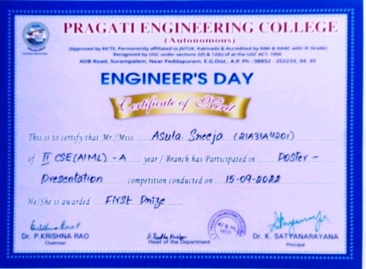 Sreeja Asula on LinkedIn: #engineers #posterpresentation Sreeja Asula on LinkedIn: #engineers #posterpresentation