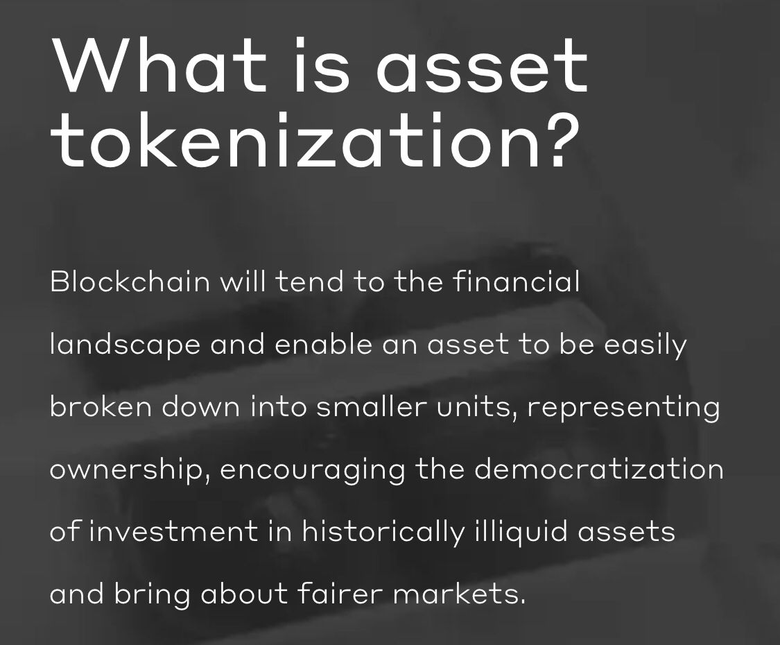Daniel Sistrunk on LinkedIn: What is asset tokenization? | Hedera https ... Daniel Sistrunk on LinkedIn: What is asset tokenization? | Hedera https ...