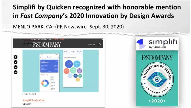 Kelly Tong on LinkedIn: Simplifi by Quicken has been recognized as one ... Kelly Tong on LinkedIn: Simplifi by Quicken has been recognized as one ...