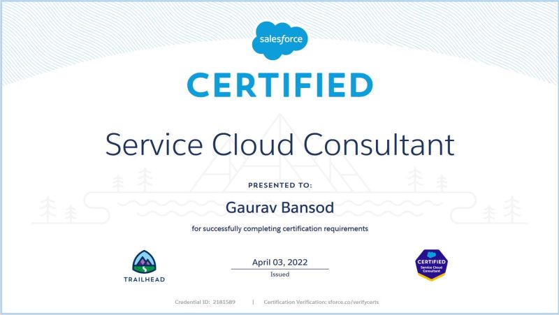Gaurav Bansod on LinkedIn: #certified #servicecloud | 24 comments Gaurav Bansod on LinkedIn: #certified #servicecloud | 24 comments