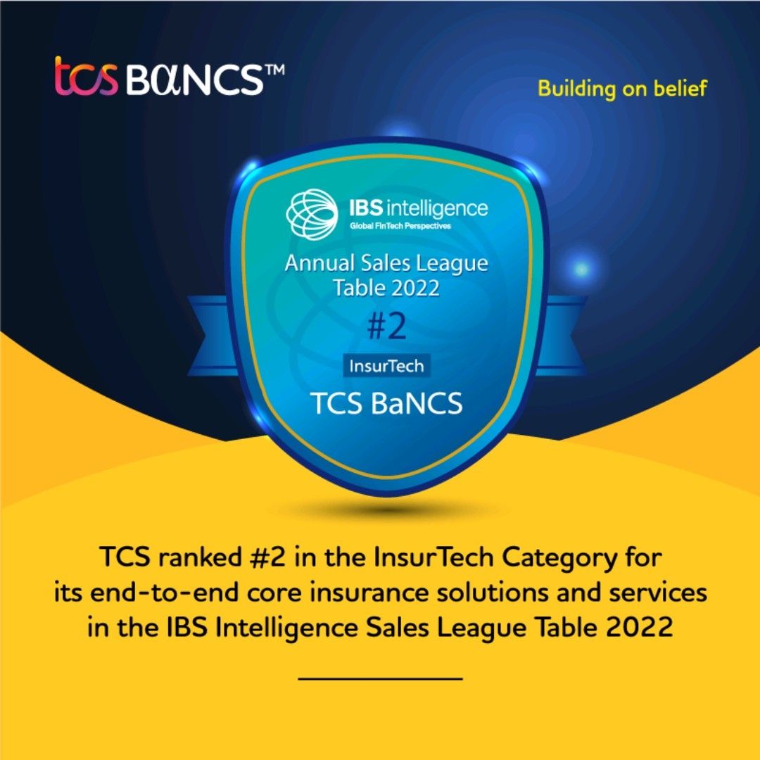 TCS BaNCS on LinkedIn: #tcsbancs #tcs #insurtech TCS BaNCS on LinkedIn: #tcsbancs #tcs #insurtech