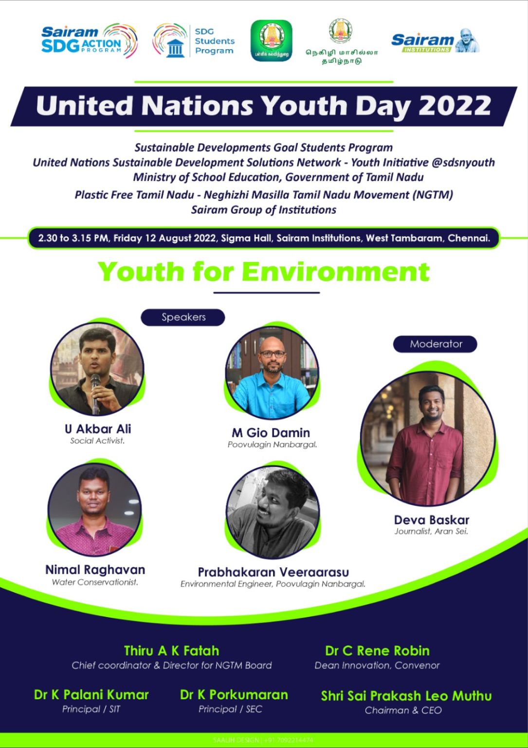 Dr.Nimal Raghavan on LinkedIn: #UnitedNationsYouthDay Dr.Nimal Raghavan on LinkedIn: #UnitedNationsYouthDay