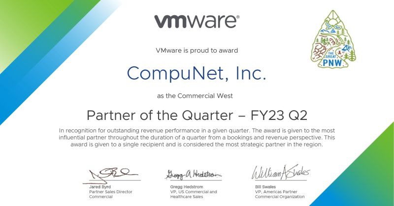 CompuNet on LinkedIn: #vmware #CompuNet #collaborations CompuNet on LinkedIn: #vmware #CompuNet #collaborations