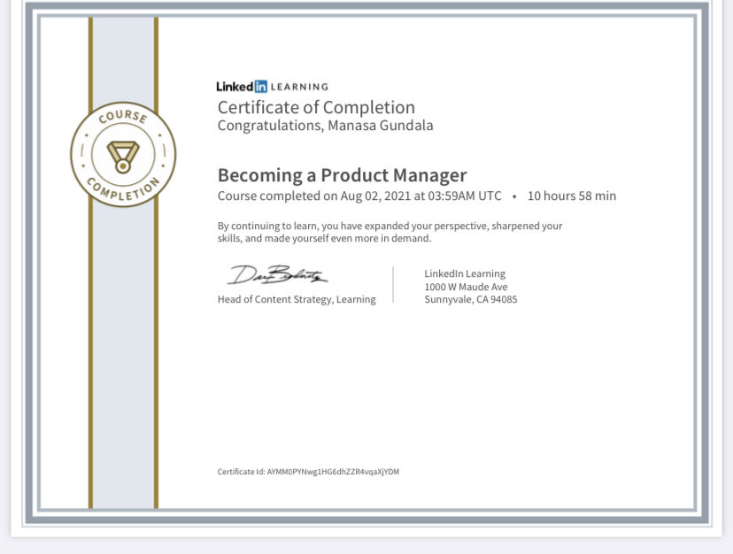 Manasa Reddy on LinkedIn: #productmanagement Manasa Reddy on LinkedIn: #productmanagement