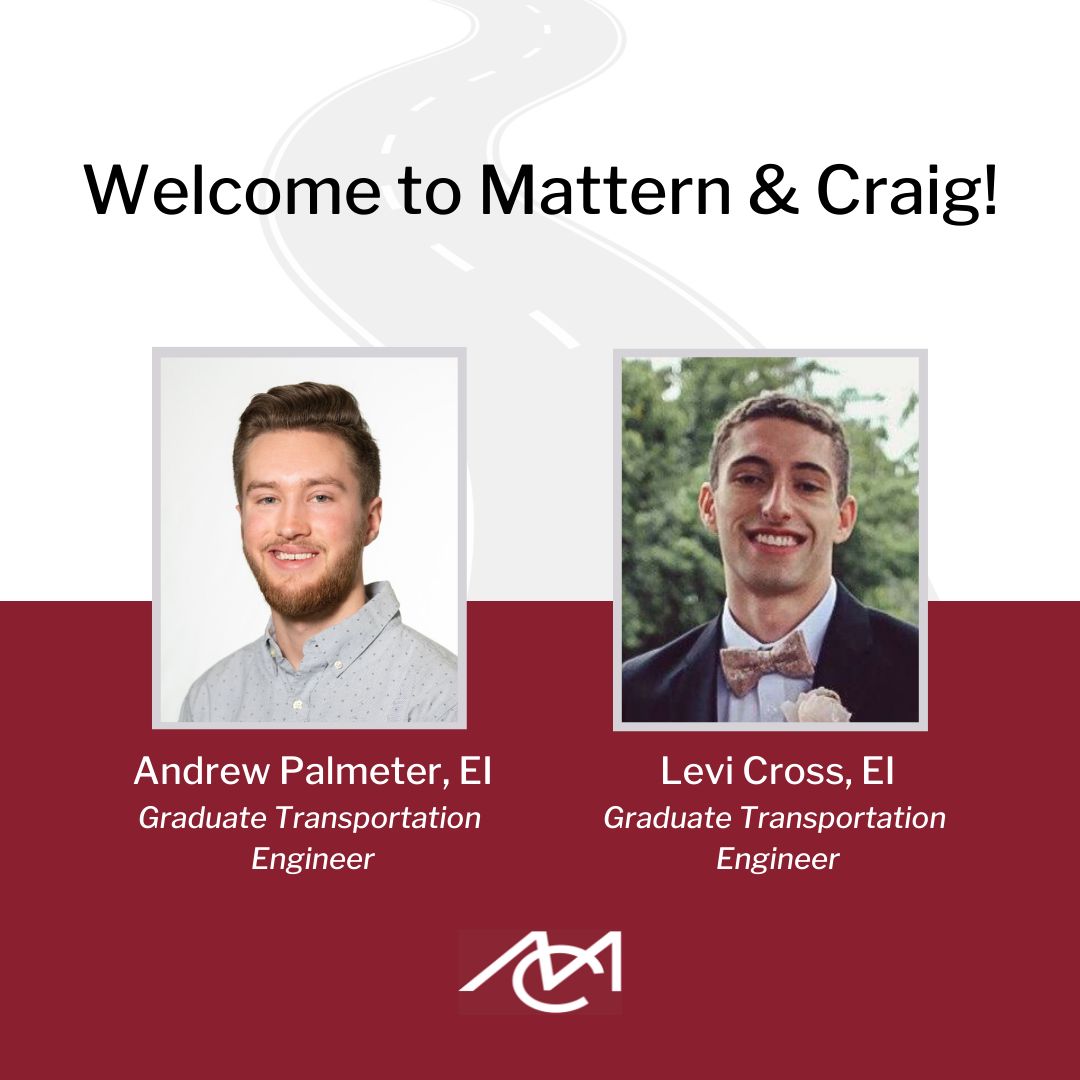Mattern & Craig on LinkedIn: #matternandcraig #engineers #transportation Mattern & Craig on LinkedIn: #matternandcraig #engineers #transportation