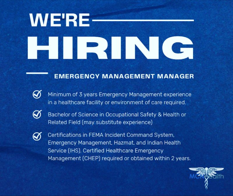 Kami Willis on LinkedIn: #emergencymanagement #hiring #career Kami Willis on LinkedIn: #emergencymanagement #hiring #career