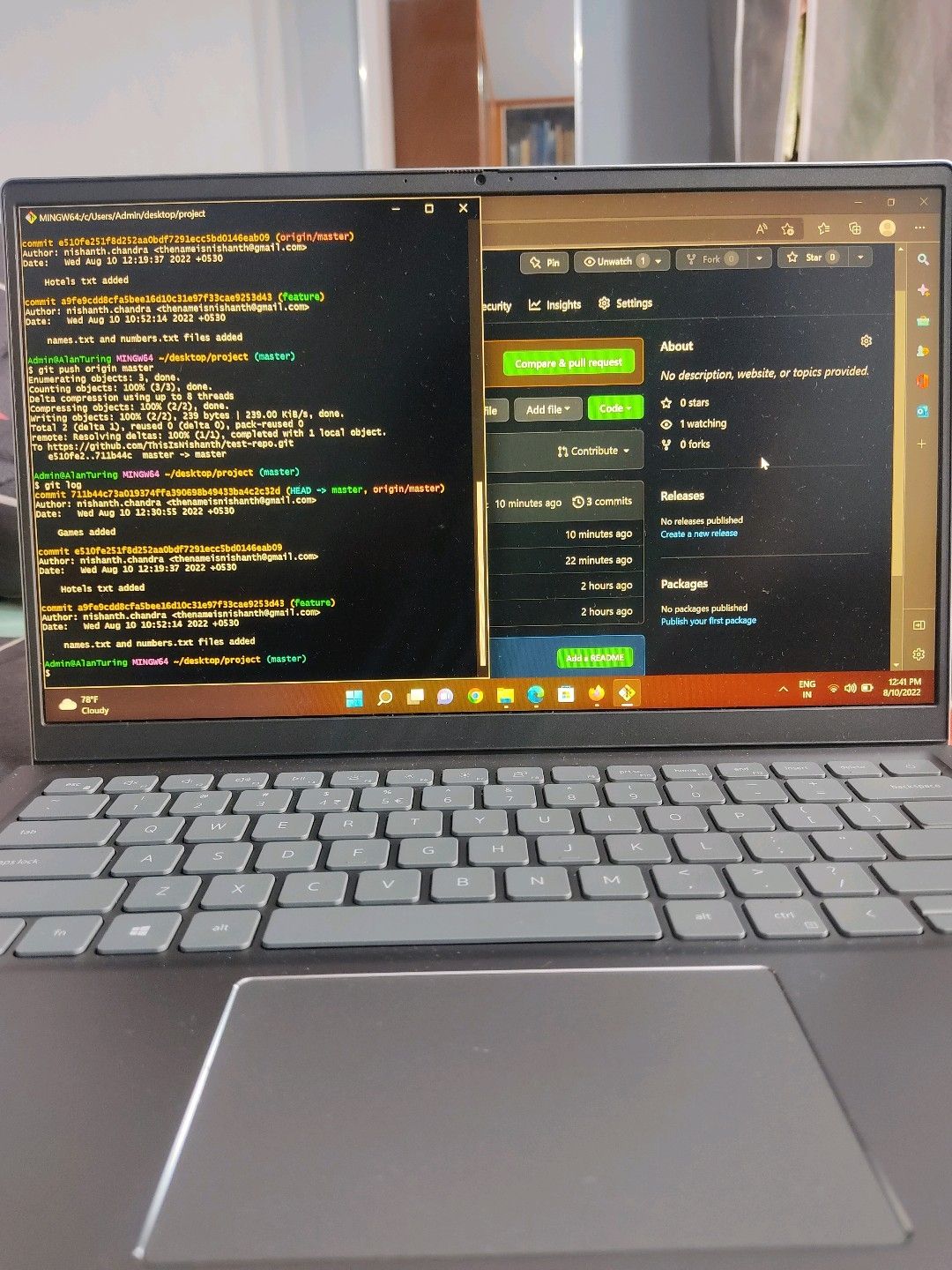 Nishanth Chandra on LinkedIn: Spent the whole day in Git and Github ... Nishanth Chandra on LinkedIn: Spent the whole day in Git and Github ...