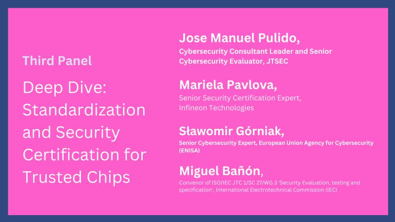 CEN and CENELEC on LinkedIn: #Standards4Chips #ENISA CEN and CENELEC on LinkedIn: #Standards4Chips #ENISA