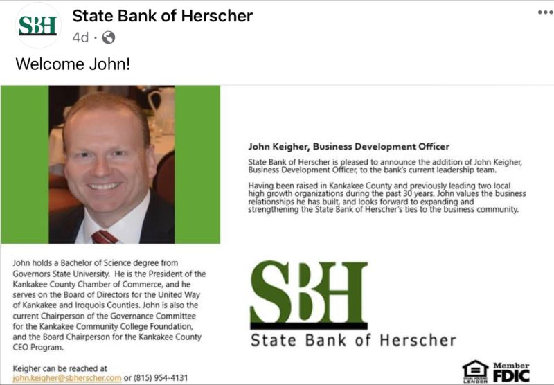 John Keigher on LinkedIn: #CommunityBuilding #CommunityBanking John Keigher on LinkedIn: #CommunityBuilding #CommunityBanking