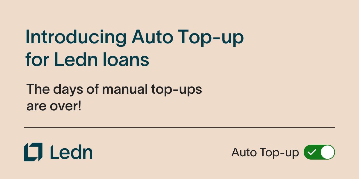 Ledn on LinkedIn: #AutoTopUp #AutoTopUp #Bitcoin Ledn on LinkedIn: #AutoTopUp #AutoTopUp #Bitcoin