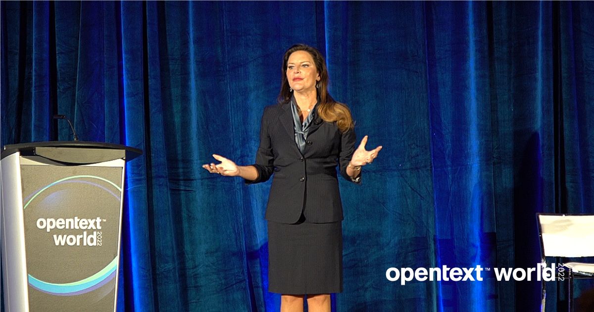 OpenText en LinkedIn: #opentextworld OpenText en LinkedIn: #opentextworld