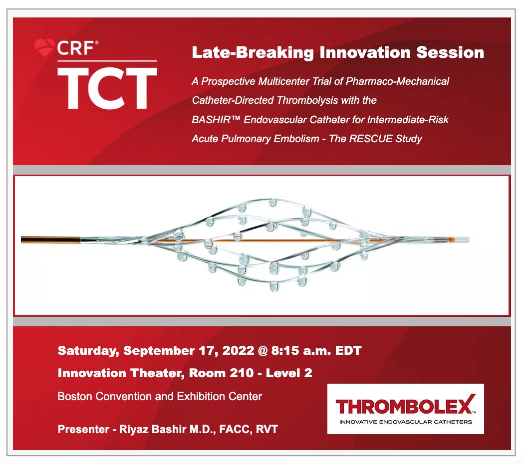 Thrombolex, Inc. on LinkedIn: #thrombolex #tct #tct2022 Thrombolex, Inc. on LinkedIn: #thrombolex #tct #tct2022