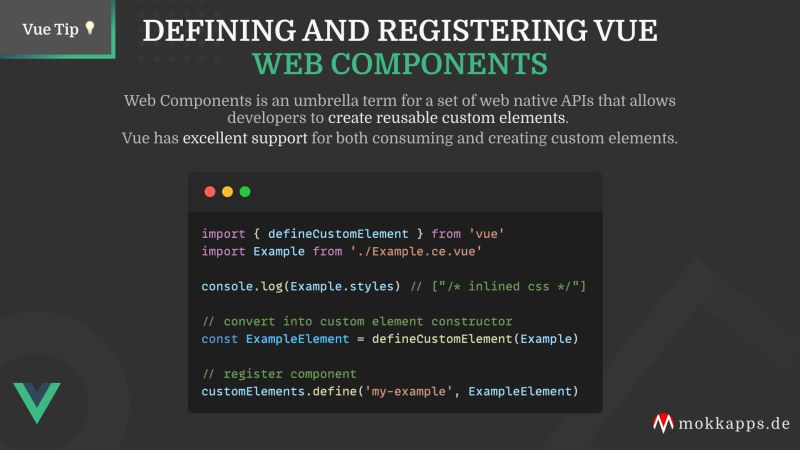 Michael Hoffmann en LinkedIn: š” Vue Tip: Defining and Registering Vue ... Michael Hoffmann en LinkedIn: š” Vue Tip: Defining and Registering Vue ...