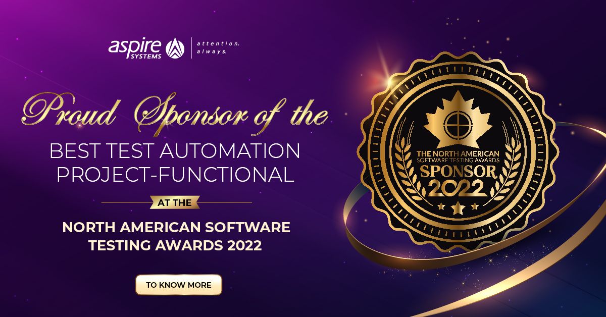 Aspire Systems on LinkedIn: Aspire Systems - Software Testing News ... Aspire Systems on LinkedIn: Aspire Systems - Software Testing News ...