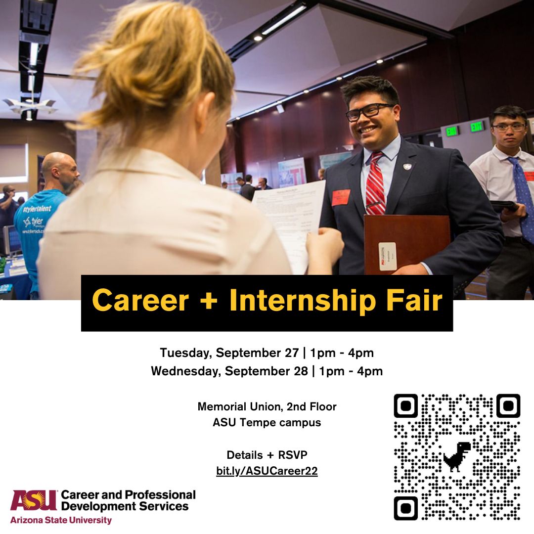 ASU Career and Professional Development Services on LinkedIn: Career ... ASU Career and Professional Development Services on LinkedIn: Career ...