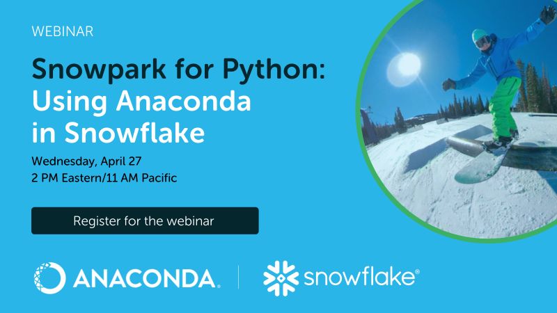 Idan Englander on LinkedIn: Python in Snowpark!? Anaconda and Snowflake ... Idan Englander on LinkedIn: Python in Snowpark!? Anaconda and Snowflake ...