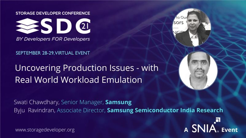 Byju Ravindran on LinkedIn: #cloudinfrastructure #snia #sdc21 Byju Ravindran on LinkedIn: #cloudinfrastructure #snia #sdc21