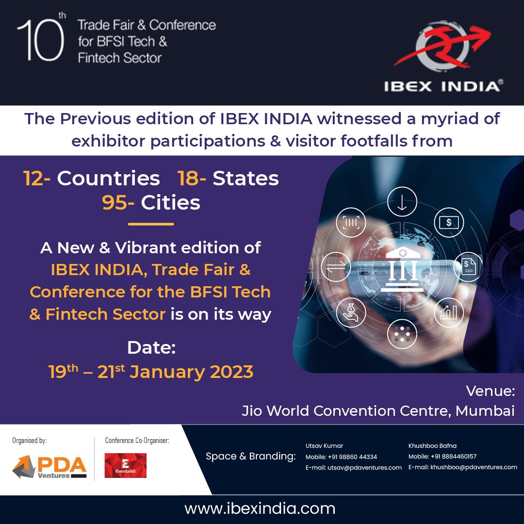 Utsav Kumar on LinkedIn: The 10th Edition of IBEX India scheduled from ... Utsav Kumar on LinkedIn: The 10th Edition of IBEX India scheduled from ...
