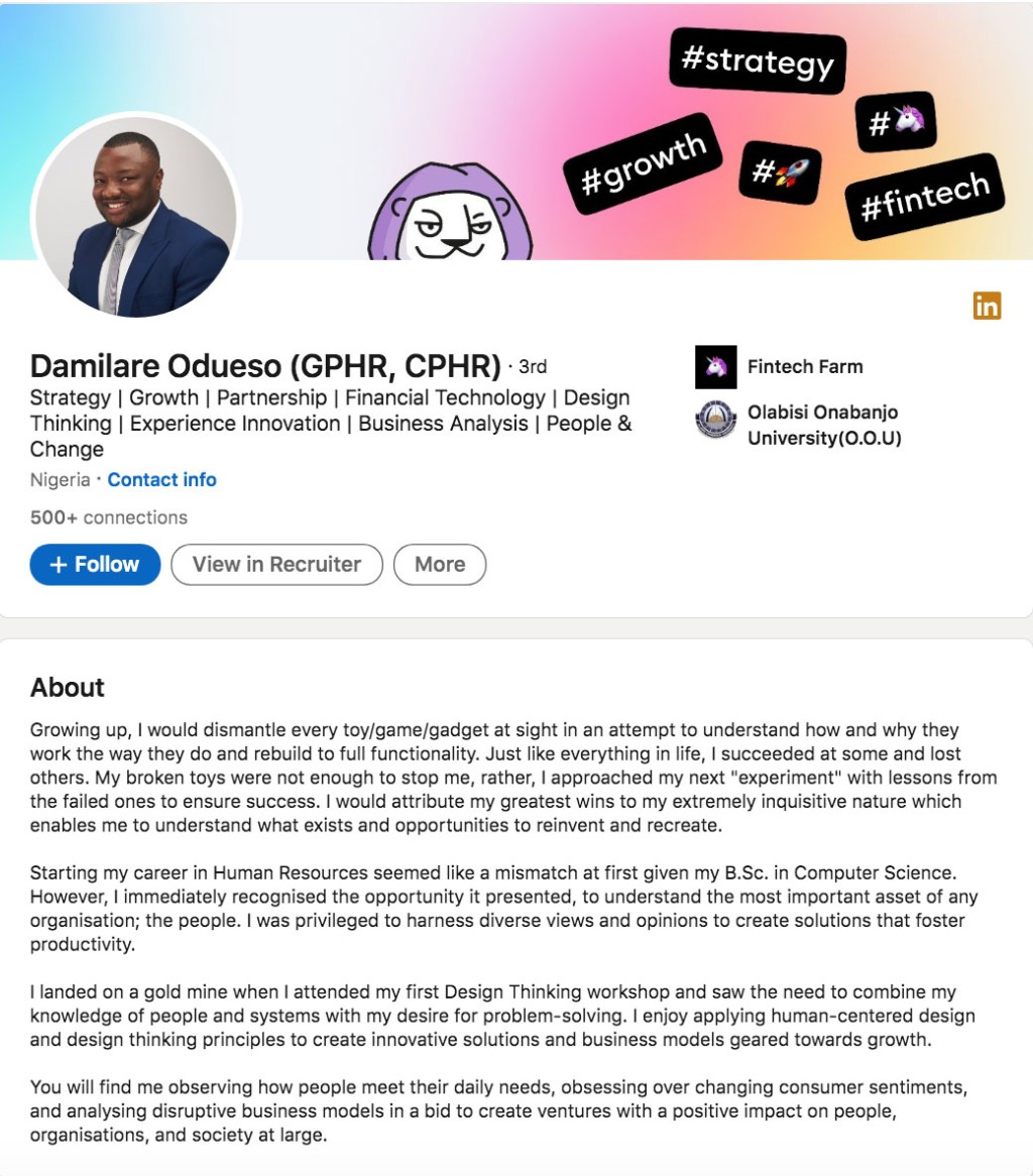 14 LinkedIn Profile Summaries That We Love (And How To, 49% OFF 14 LinkedIn Profile Summaries That We Love (And How To, 49% OFF