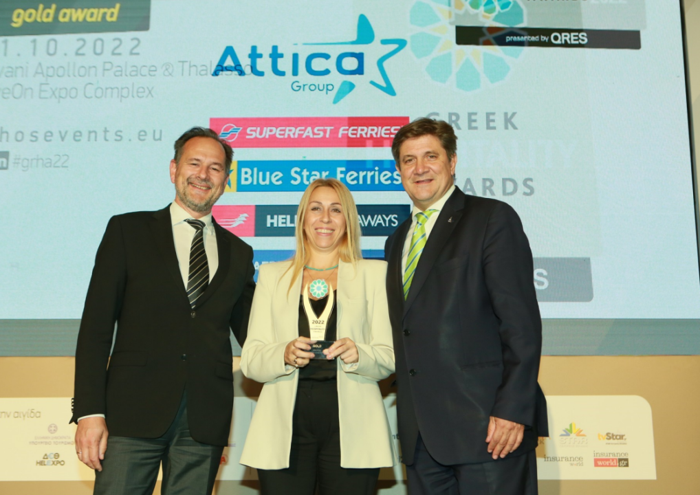 Attica Group earns 3 distinctions at the GREEK HOSPITALITY AWARDS 2022 Attica Group earns 3 distinctions at the GREEK HOSPITALITY AWARDS 2022