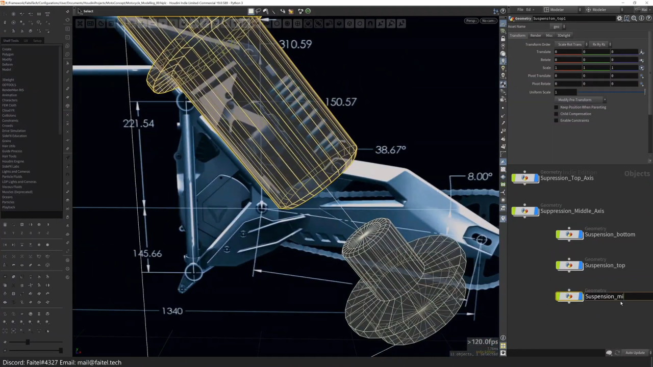 Houdini Hard Surface Modeling Practice Houdini Hard Surface Modeling Practice