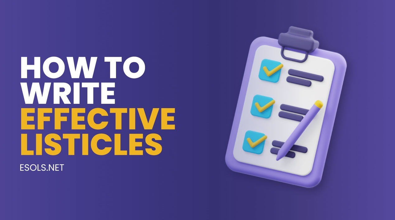 ESOLS on LinkedIn: How To Write Effective Listicles ESOLS on LinkedIn: How To Write Effective Listicles