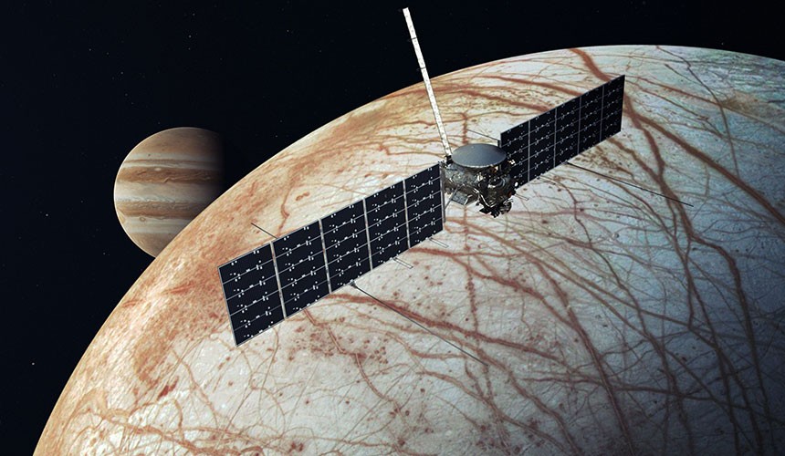 Juno Spacecraft Snaps Gorgeous Photo Of Jupiter’s Atmosphere, 2 Big Moons Juno Spacecraft Snaps Gorgeous Photo Of Jupiter’s Atmosphere, 2 Big Moons