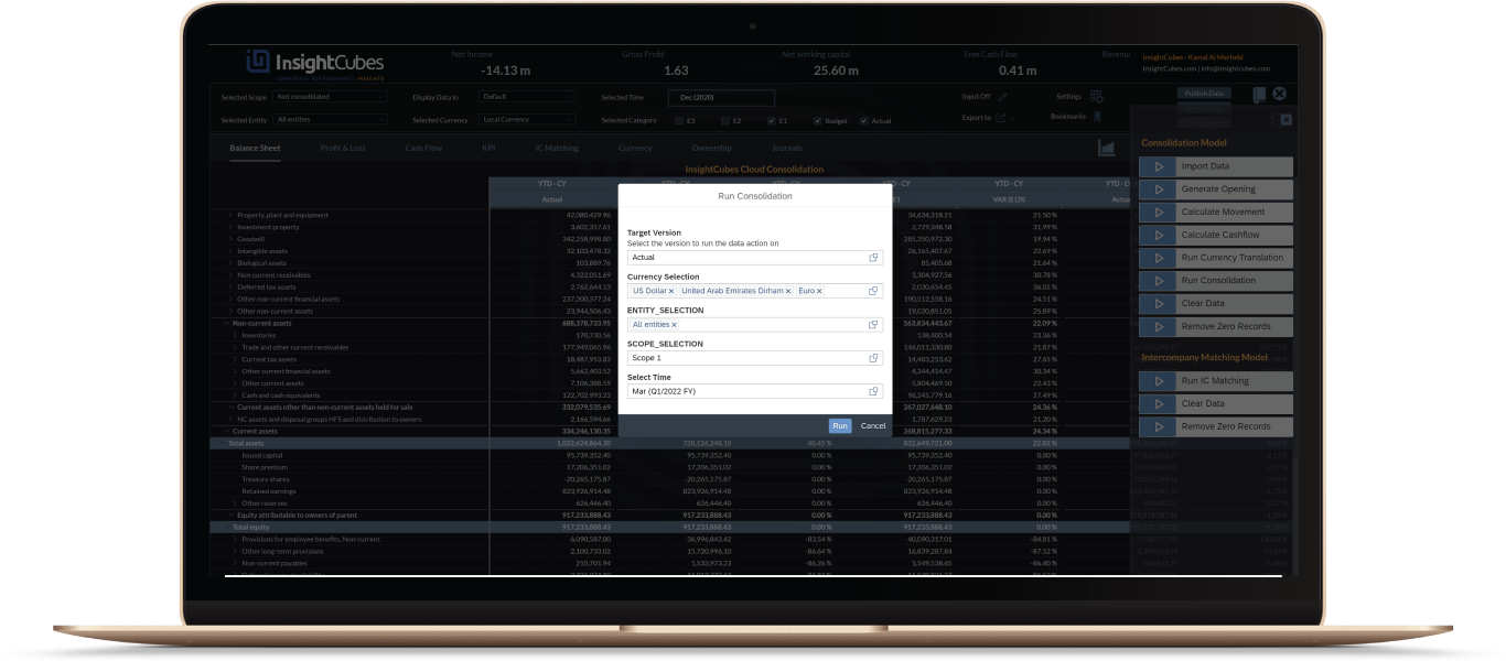 Consolidation Extension for SAP Analytics Cloud – IC Matching and booking Consolidation Extension for SAP Analytics Cloud – IC Matching and booking