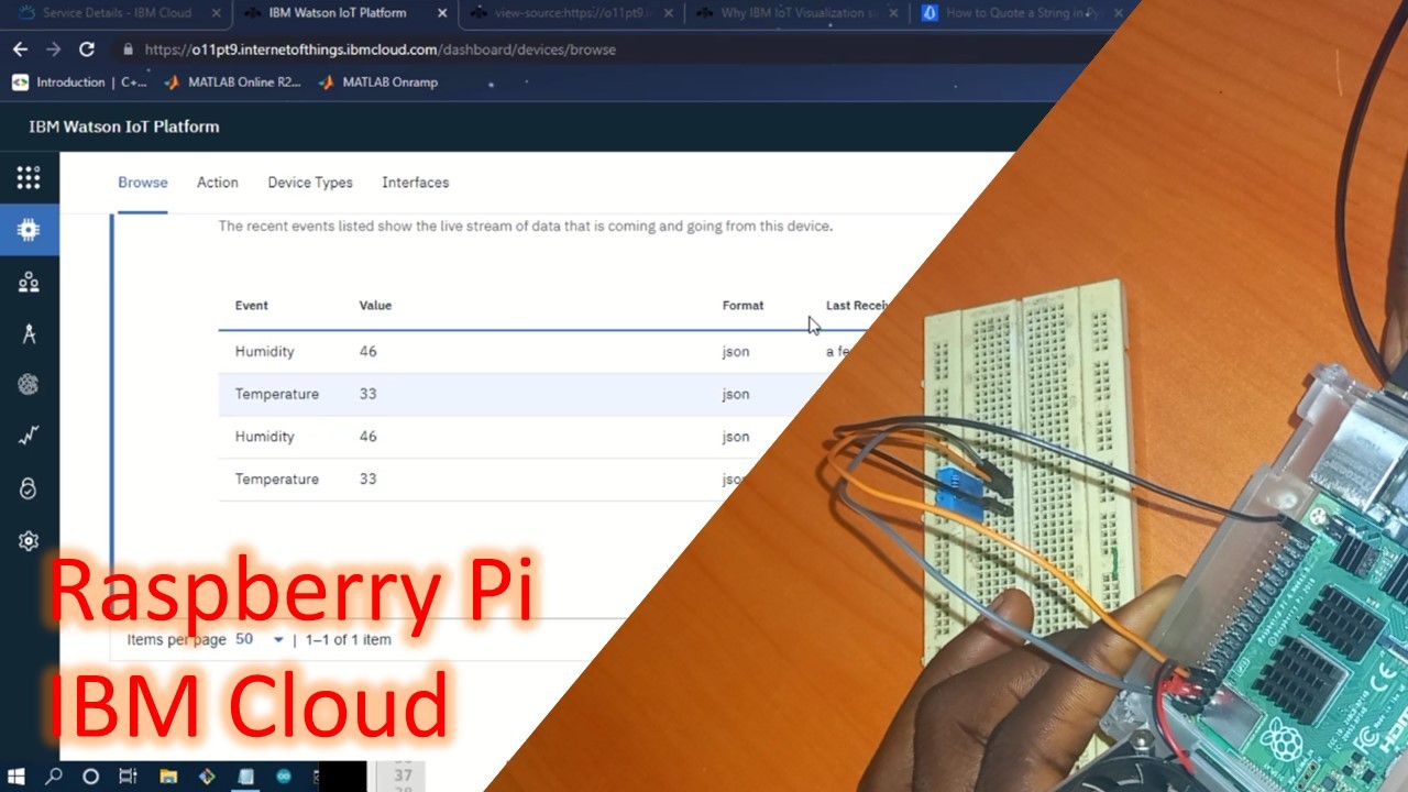 How to send DHT data from Raspberry Pi to IBM cloud How to send DHT data from Raspberry Pi to IBM cloud