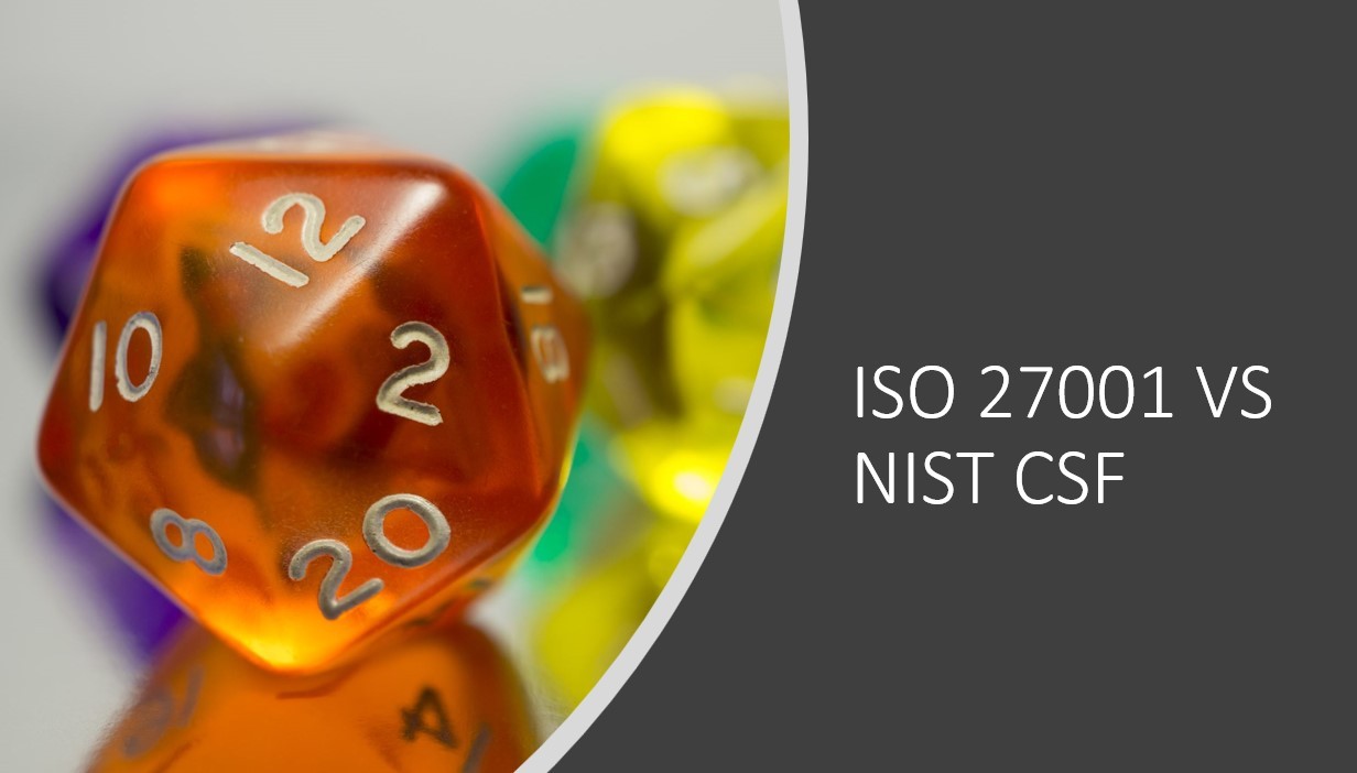 ISO 27001 VS NIST ISO 27001 VS NIST