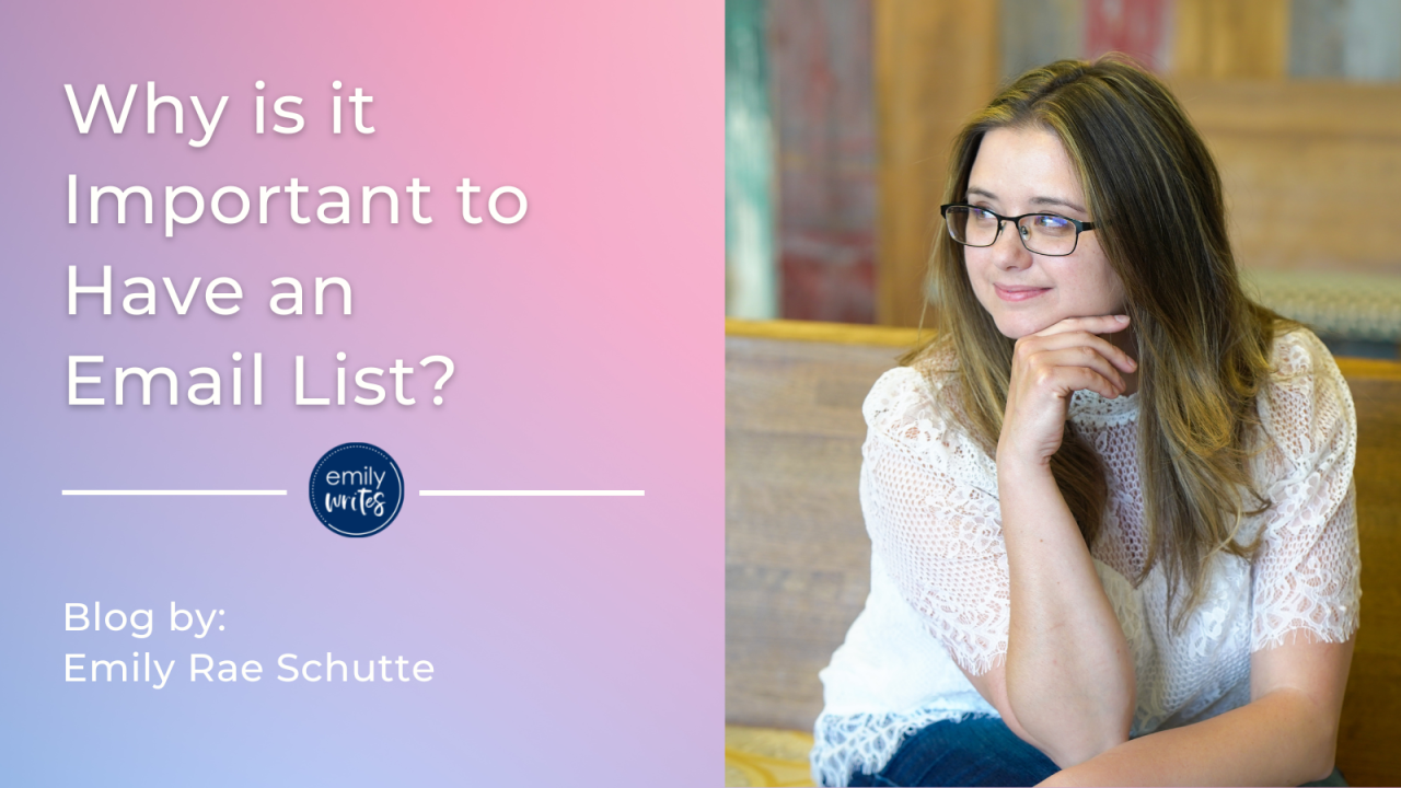 Why is it Important to Have an Email List? Why is it Important to Have an Email List?