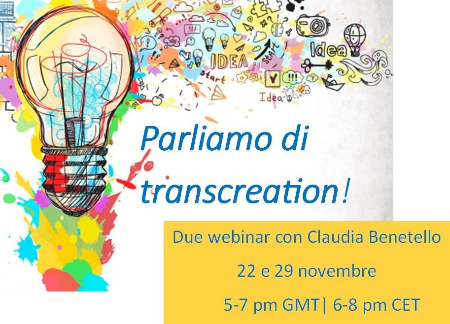 Parliamo di transcreation! Parliamo di transcreation!