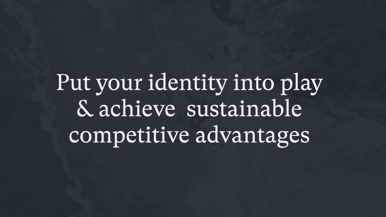 Identity-driven strategy – Why you should always begin with an inside ... Identity-driven strategy – Why you should always begin with an inside ...