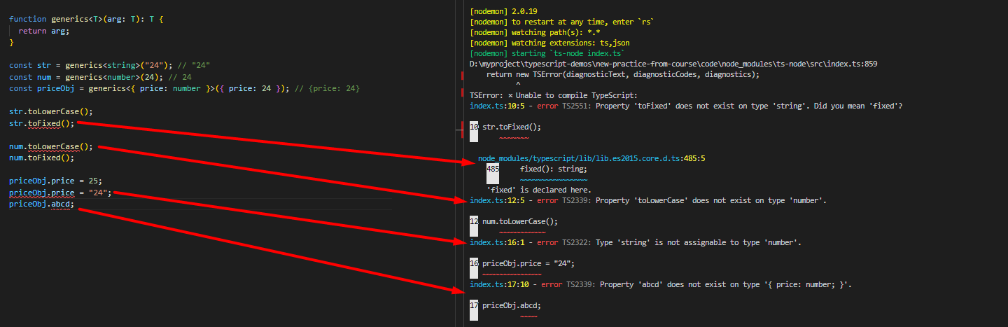 Use generics like pro Use generics like pro