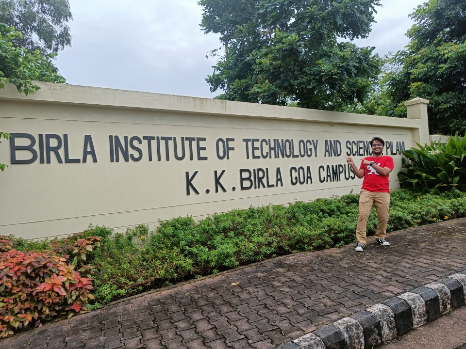 My First Year at BITS GOA My First Year at BITS GOA