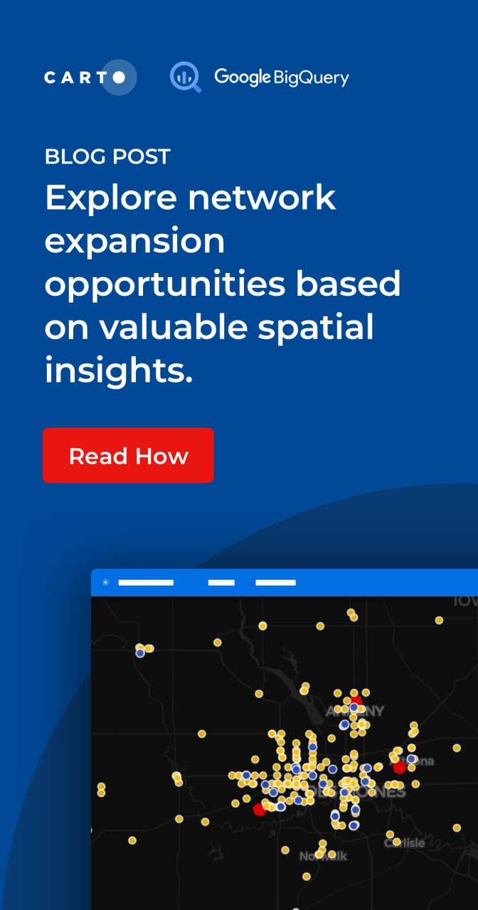 CARTO on LinkedIn: Determine Optimal Store Locations using White Space ... CARTO on LinkedIn: Determine Optimal Store Locations using White Space ...